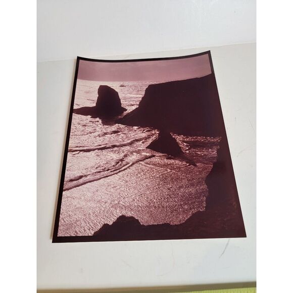 Art | Vintage 197s Photograph Photo Picture Color Vtg Oregon Coast ...